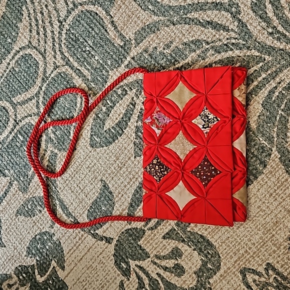 Handmade | Bags | Vintage Habdmade Boho Purse | Poshmark